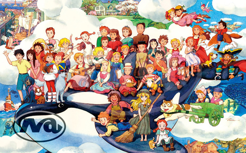 NIPPON ANIMATION : سحر روائع الأدب العالمي - Aranime